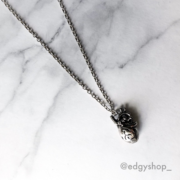 The Edgy Shop | Jewelry | Anatomy Necklace | Poshmark